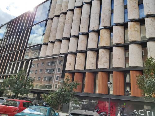 Una fachada única en piedra: Lagasca 99, Madrid | Todo sobre Piedra Natural.Variedades,industria ...